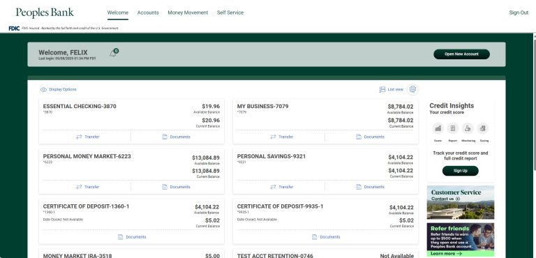 Get Ready for the New Online Banking | Peoples Bank